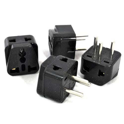 Type H Plug Adapter (4 Pack) | OREI 2-in-1 Universal Plug | Israel ...