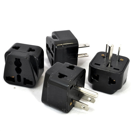 Type B Plug Adapter (4 Packs) | OREI 2-in-1 Universal Plug | USA, Japan ...