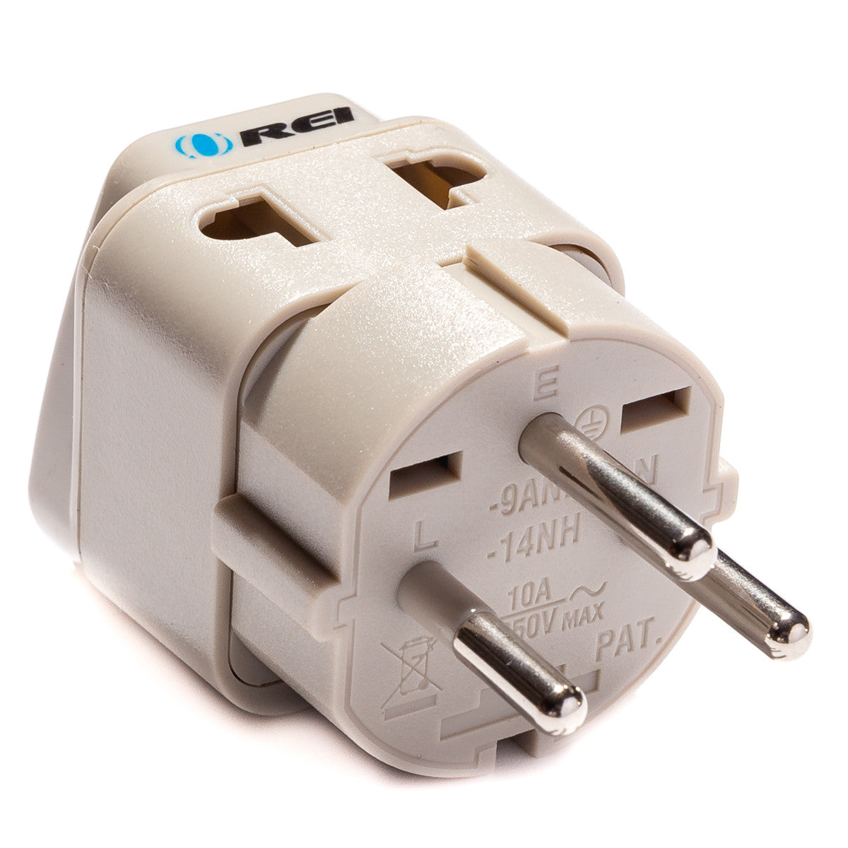Type H Plug Adapter | OREI 2-in-1 Universal Plug | Israel, Palestine
