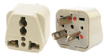 WA-16 Grounded Universal Outlet Plug Adapter for Australia, China, New ...