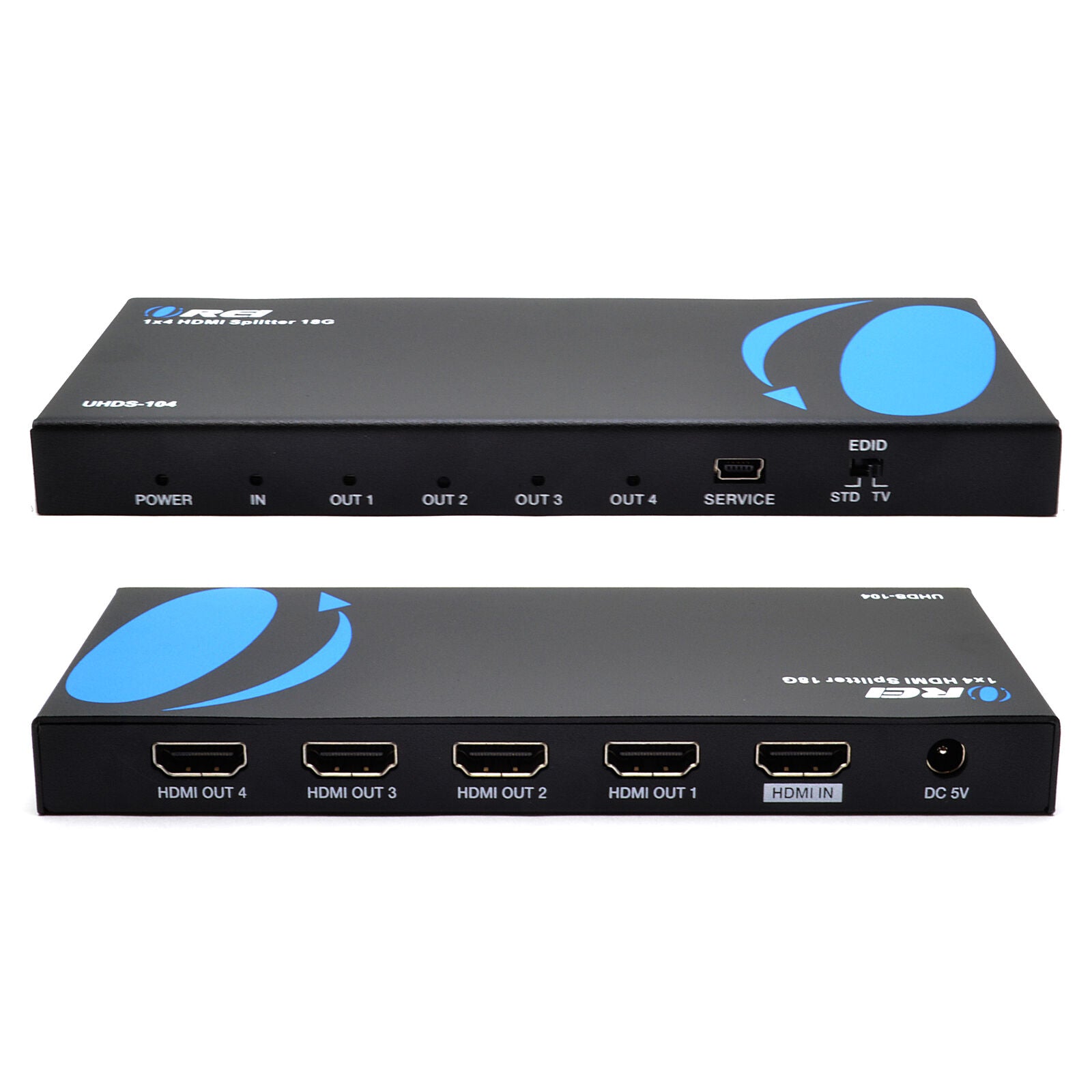 OREI UHDS-104: 1x4 4K HDMI Splitter - Bombay Electronics